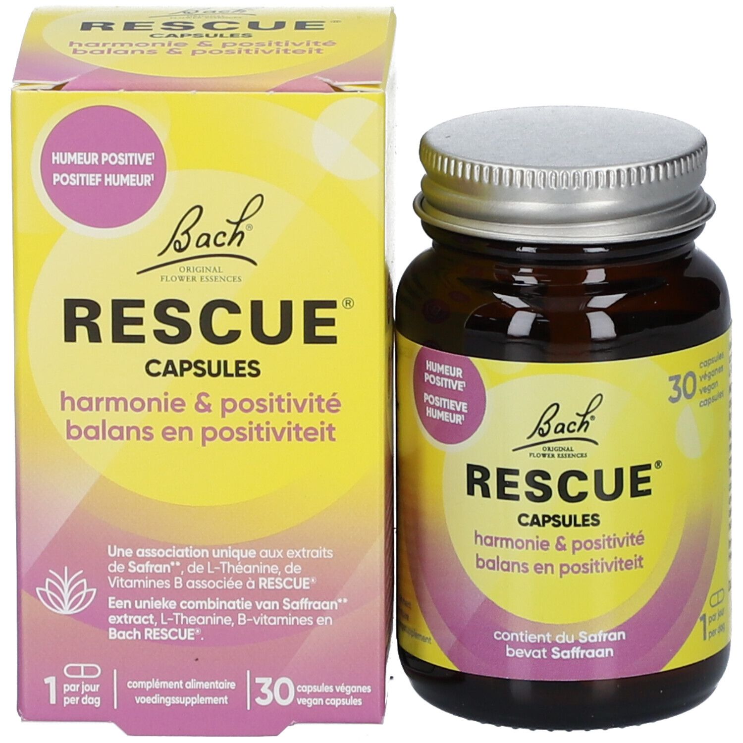 RESCUE® Capsules Harmonie & Positivité 30 pc(s) - Redcare Apotheke