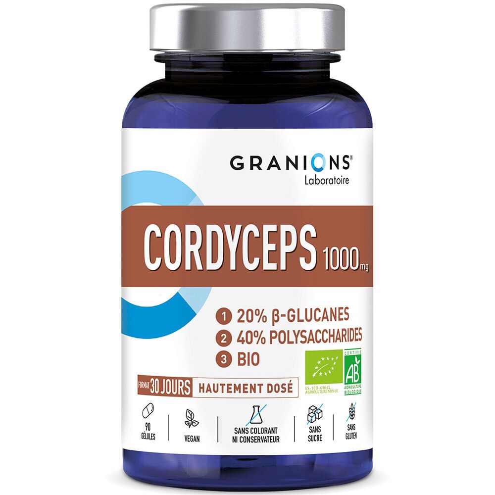 Granions Cordyceps BIO 1000 mg 90 St - Redcare Apotheke