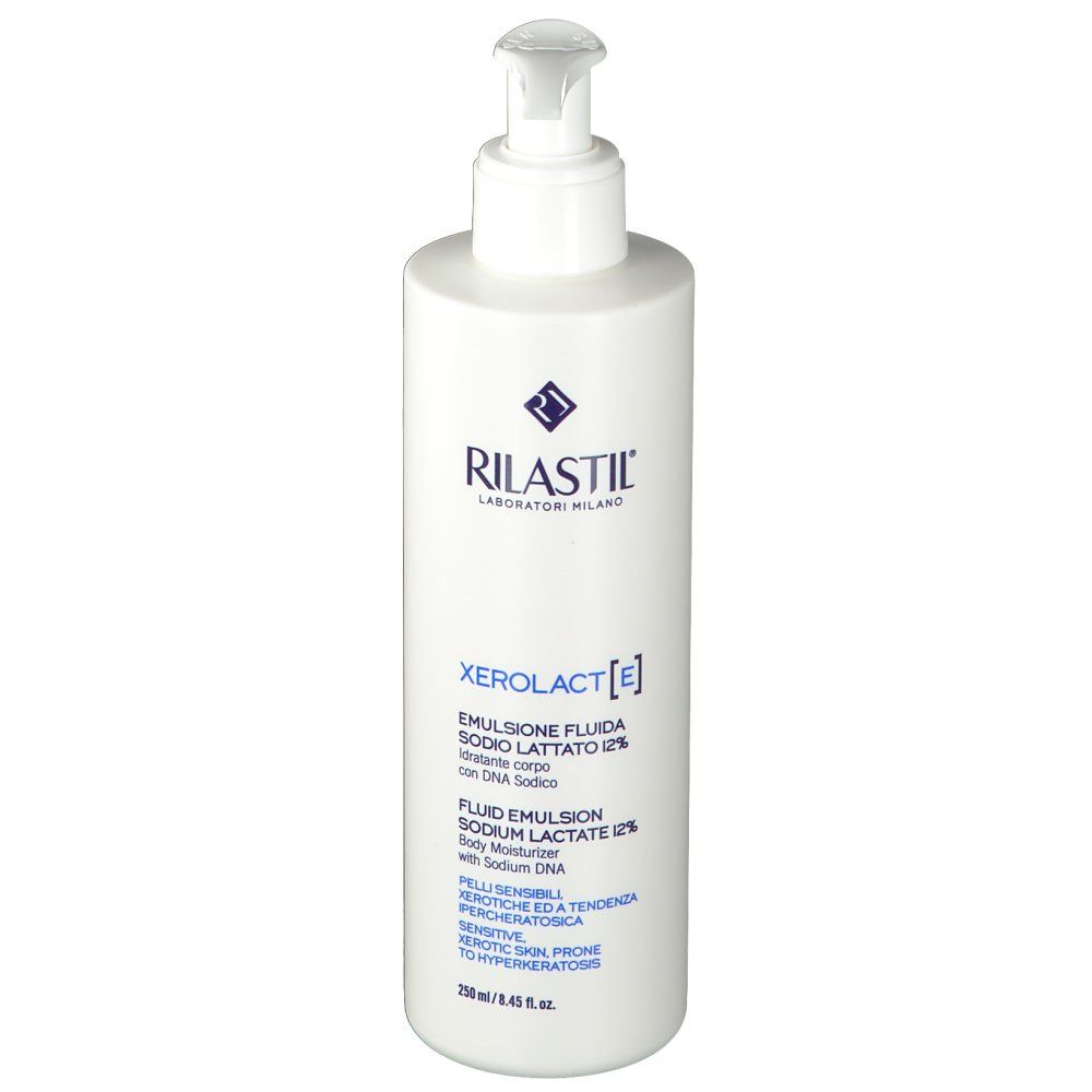 RILASTIL® Xerolact Émulsion fluide au lactate de sodium 12 % 250 ml ...