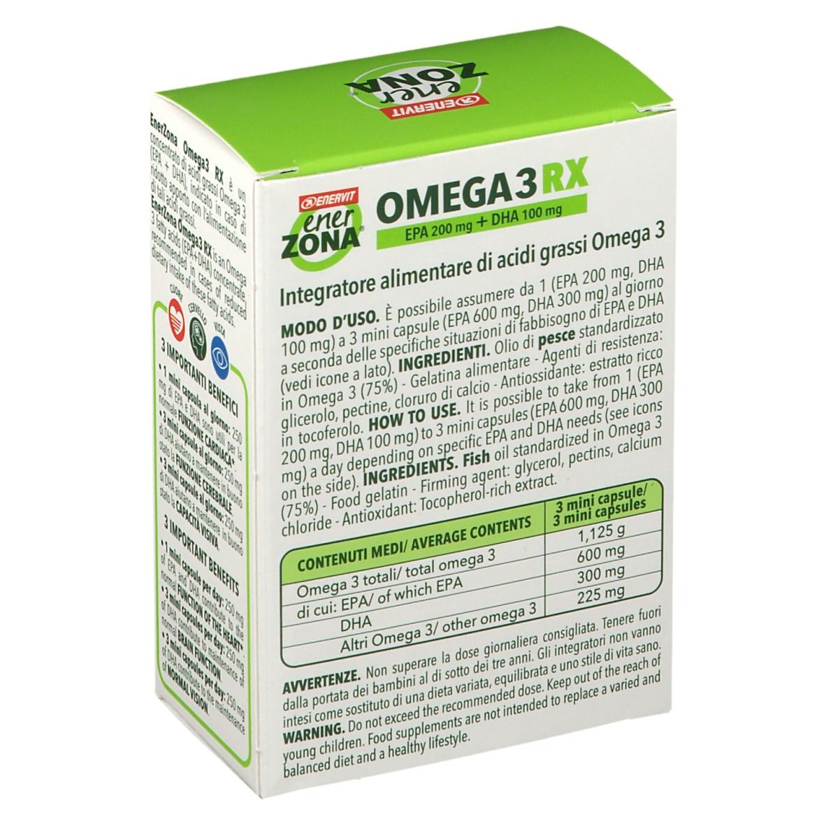 EnerZona Omega 3 RX 60 Pc - Redcare Apotheke