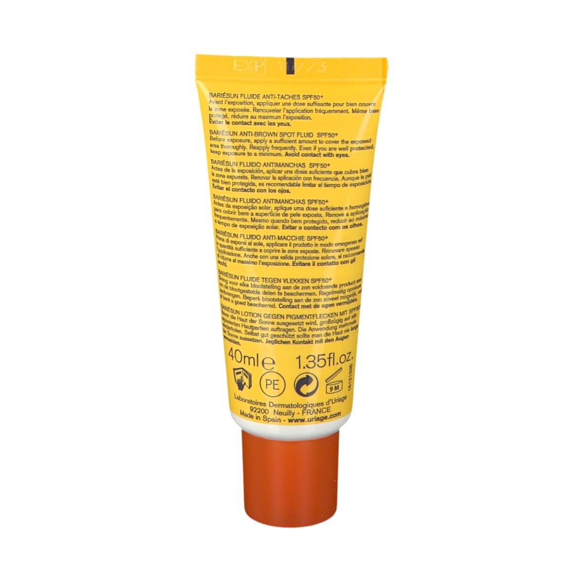 URIAGE Bariésun Anti-Flecken-Fluid SPF 50+ 40 ml - Redcare Apotheke