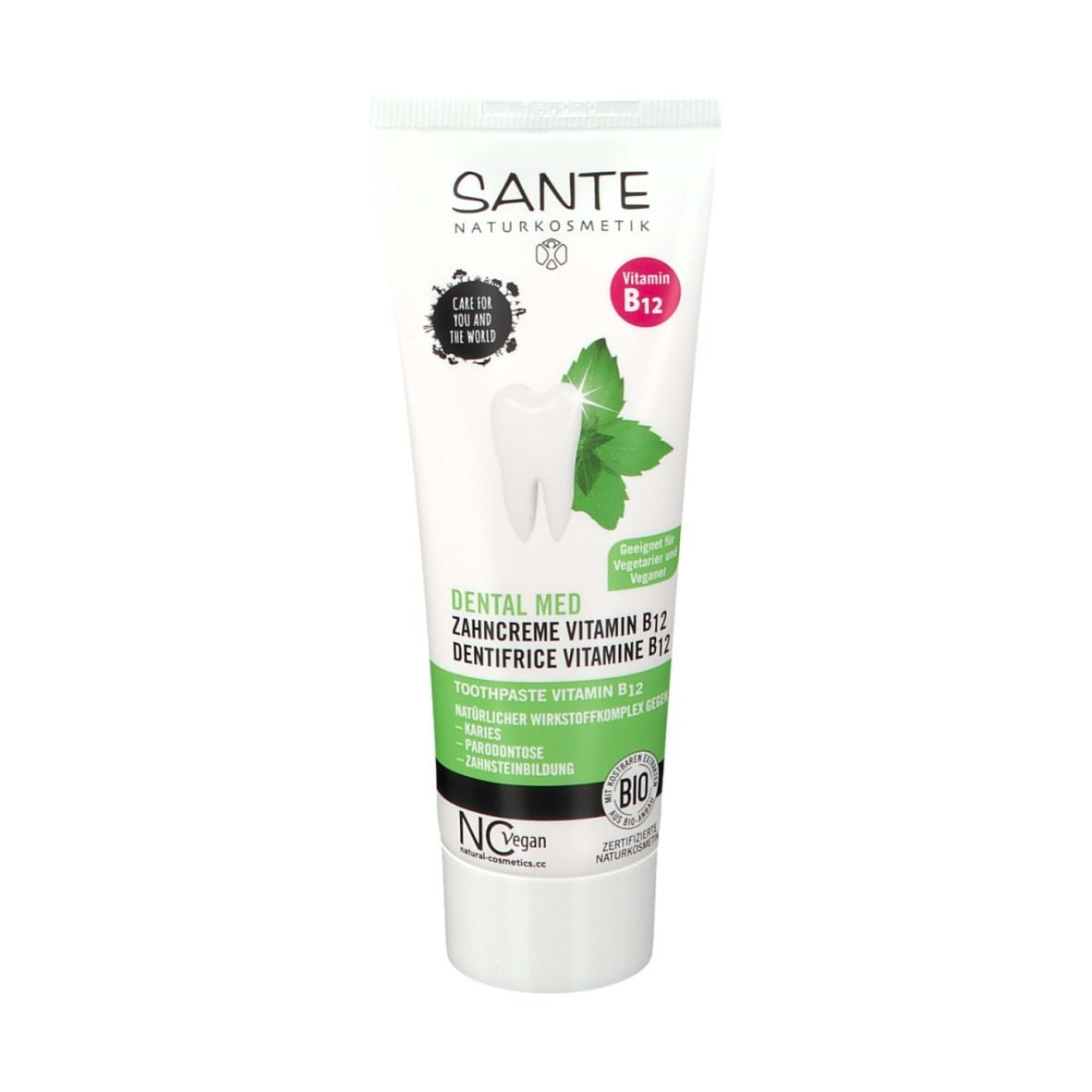 Sante Dental Med Zahncreme Vitamin B12 Mit Fluorid 75Ml – YLEAV